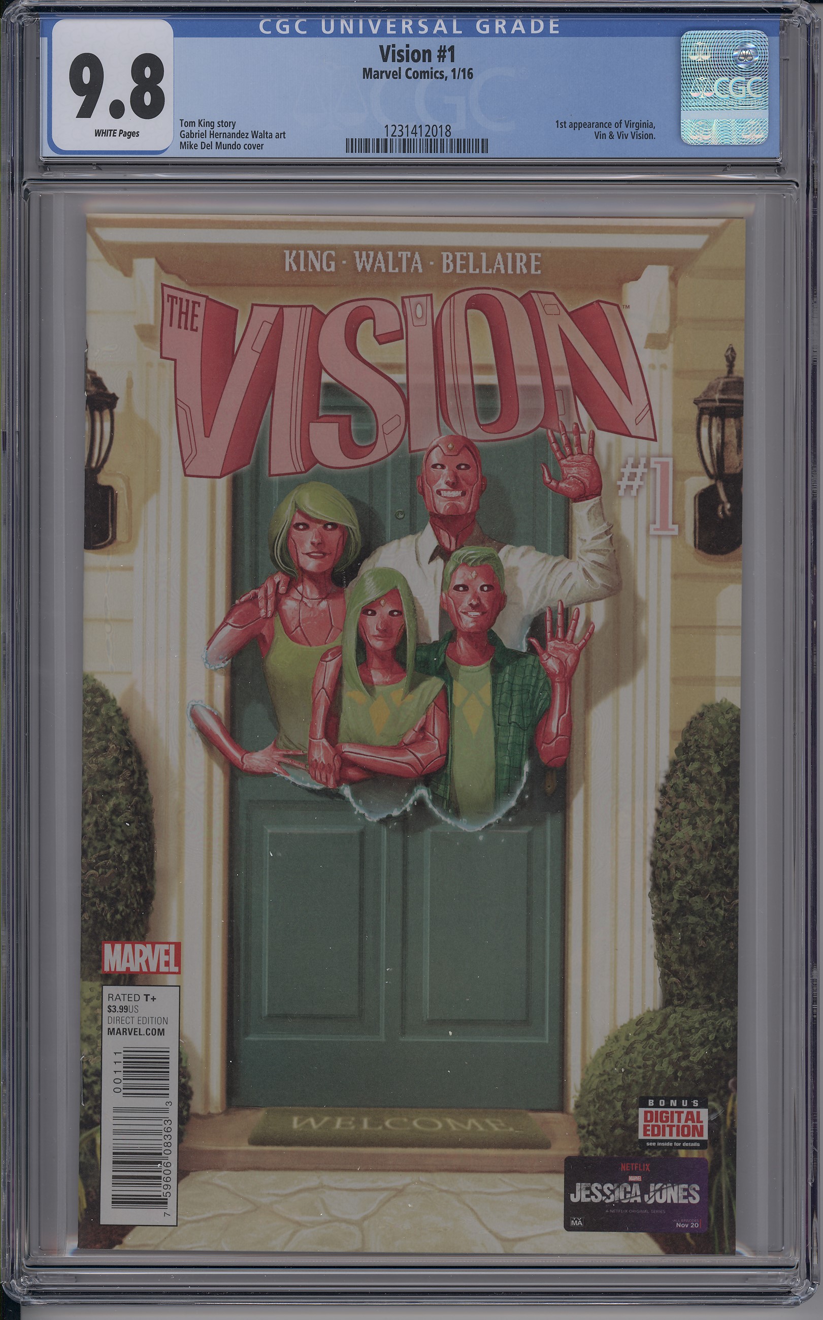 Complete Tom King Vision Run on eBay | It's All Just Comics