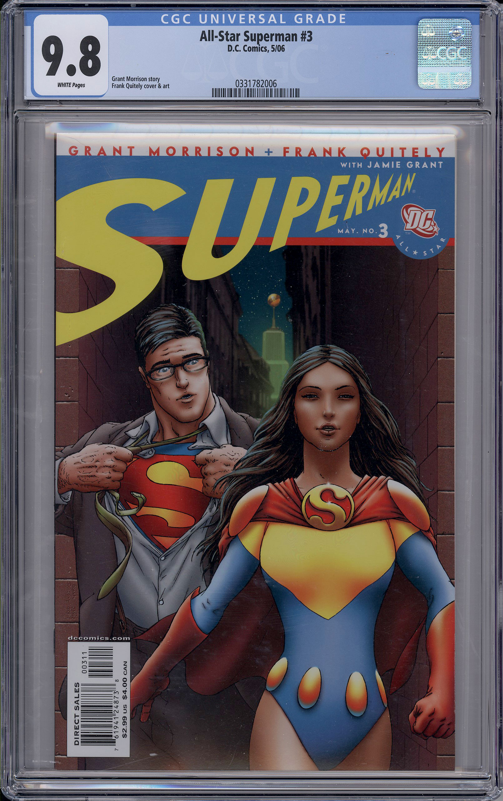 My Collection A-Z: All Star Superman #3 CGC 9.8 | It's All Just Comics
