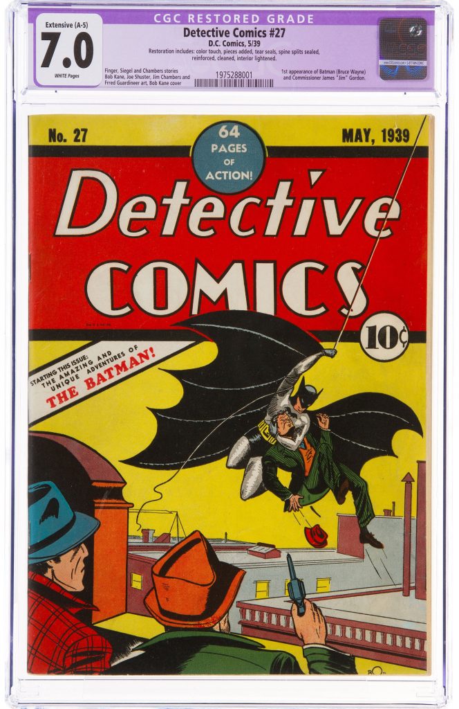 This Was a Damn Fine CGC Submission (Action #1, Detective Comics #27 ...