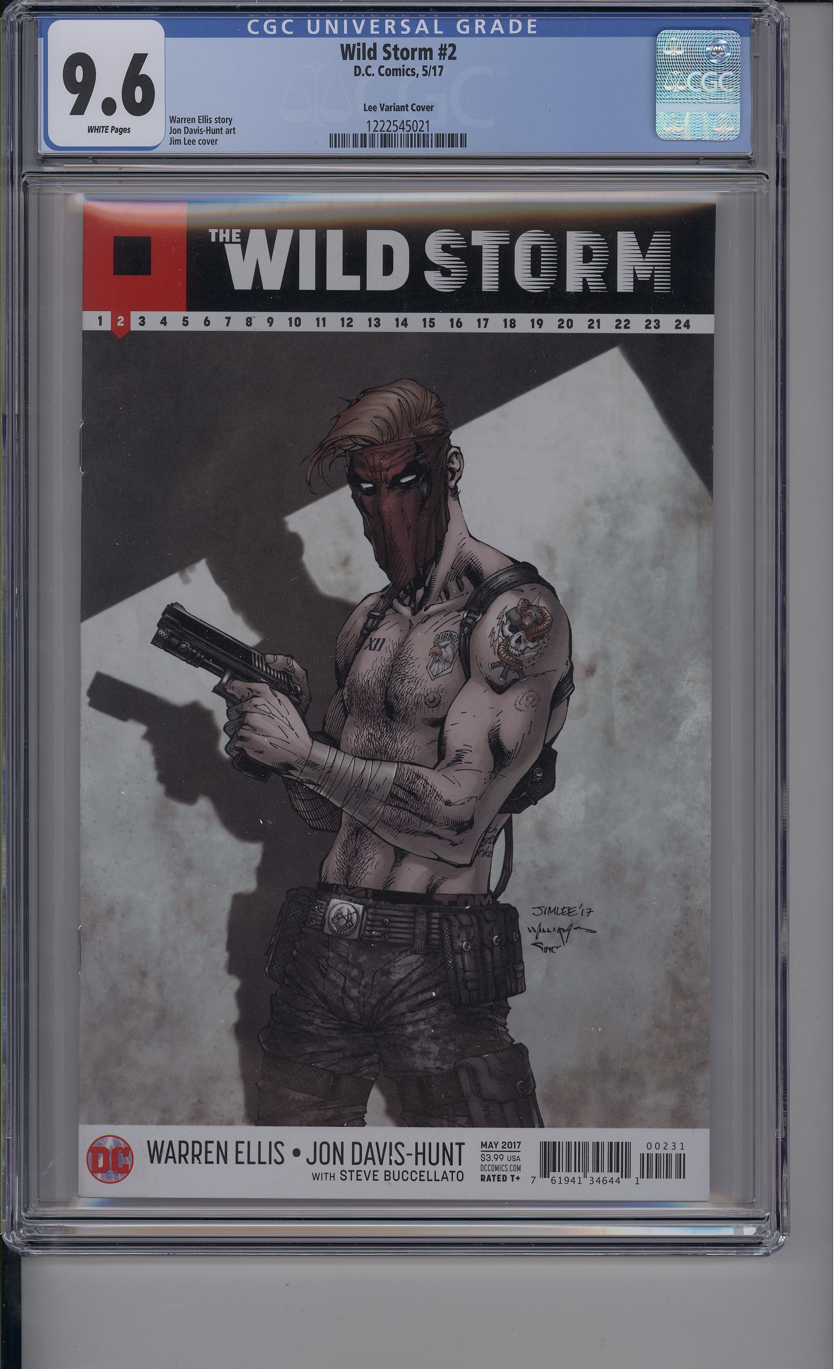 My Collection A-Z: Wild Storm #2 CGC 9.6 Lee Variant Cover | It's All ...